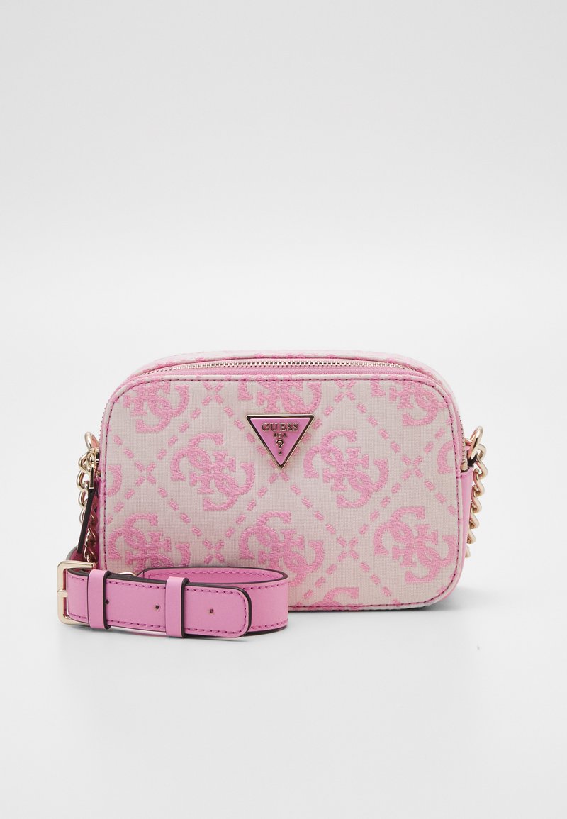 Guess RUMA CROSSBODY CAMERA - Umhängetasche - pink - Zalando.ch