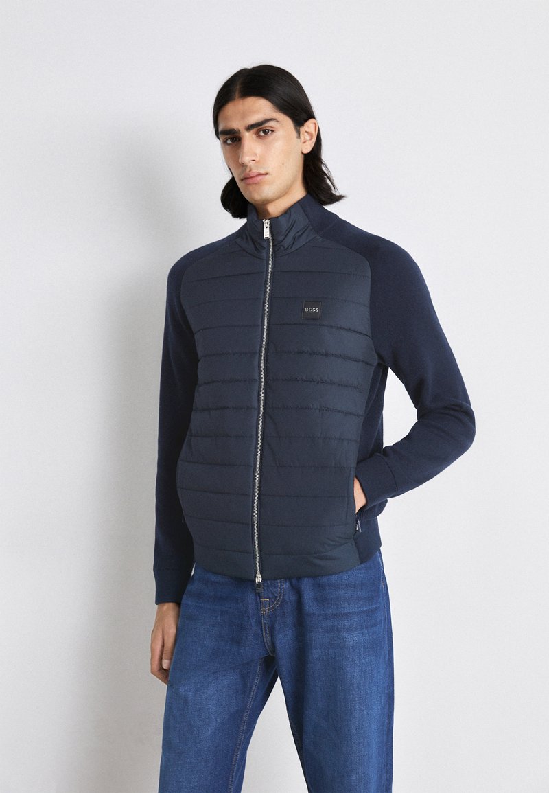 BOSS MEDESIMO - Cardigan - dark blue - Zalando.ie