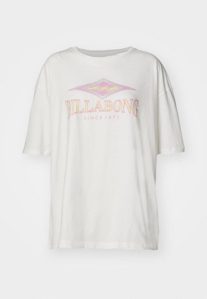 Billabong DIAMOND WAVE - Print T-shirt - salt crystal/white - Zalando.co.uk