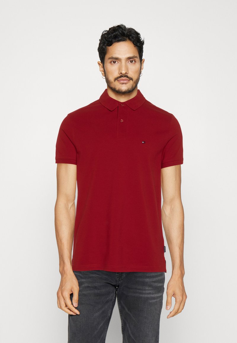 Tommy Hilfiger FLAG UNDER PLACKET REG - Polo - arizona red/rojo - Zalando.es