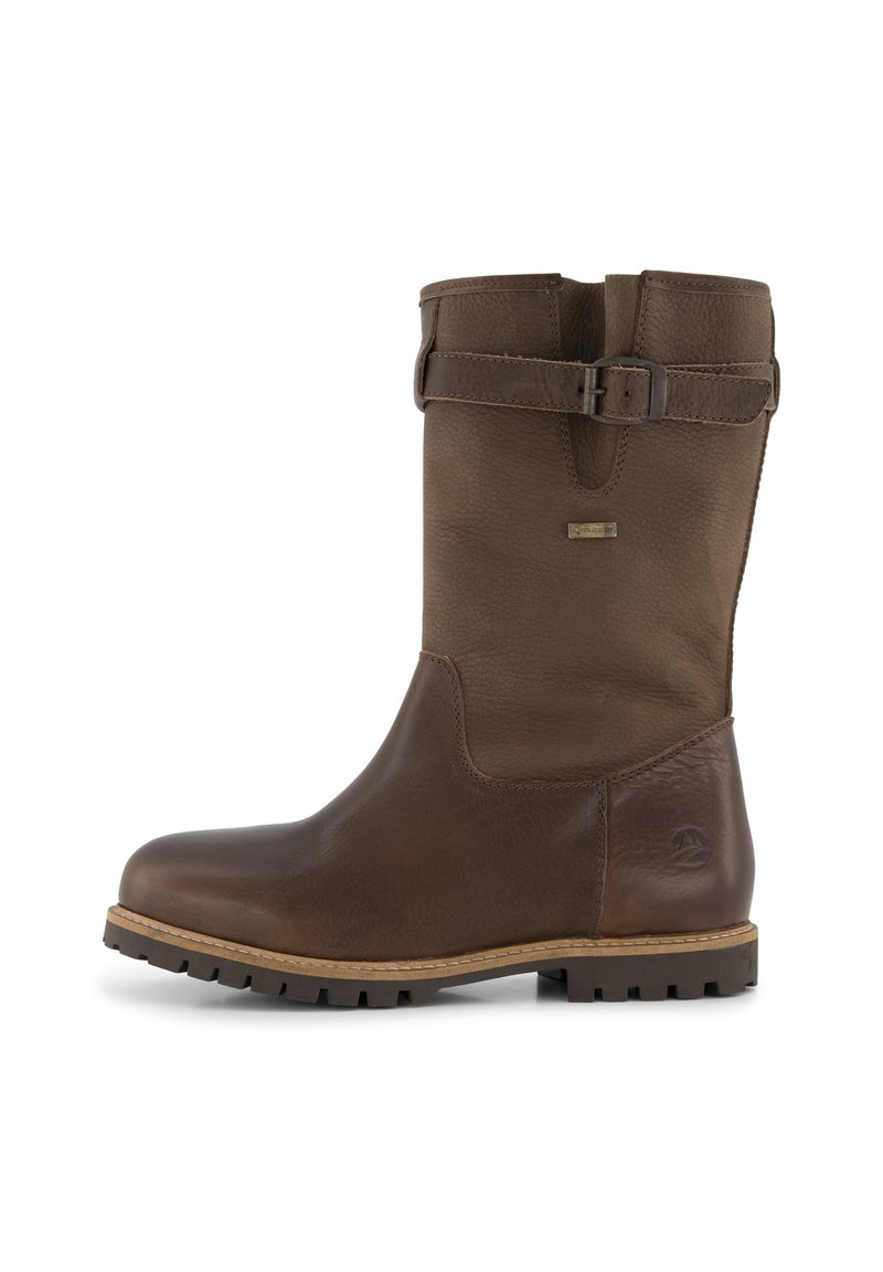 Travelin FINLAND - Snowboot/Winterstiefel - dark brown/dunkelbraun ...