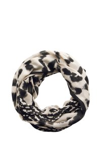 Street One GEMUSTERTER LOOP - Tubhalsduk - schwarz/svart - Zalando.se