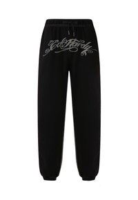 Ed Hardy SCRIPT JOGGERS - Trainingsbroek - black/zwart - Zalando.nl
