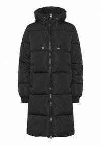 Kaffe NIKA - Vinterfrakke - black deep/sortmeleret - Zalando.dk