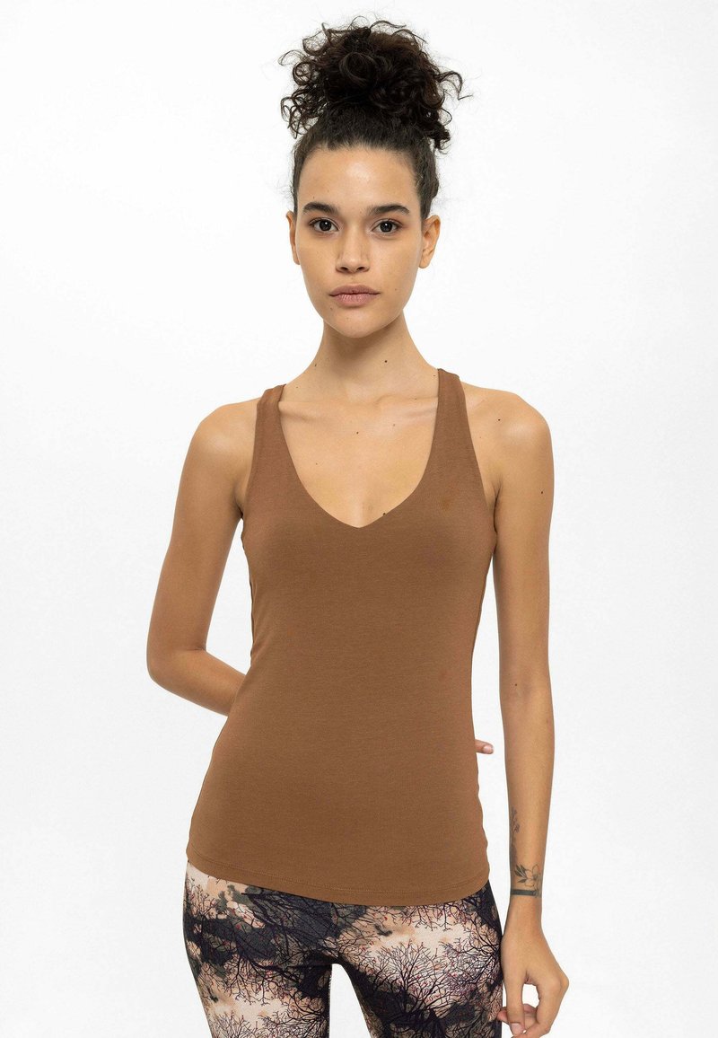 anou anou Top/wielbłądzi - Zalando.pl