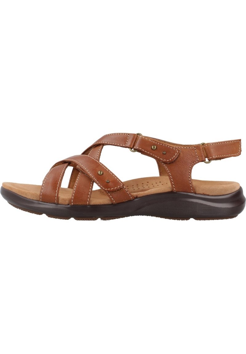 Clarks KITLY GO - Sandalias - marron/marrón - Zalando.es