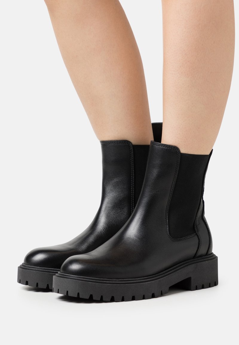 Marc O'Polo PHIA - Platform ankle boots - black - Zalando.co.uk