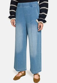 zero ELASTISCHER BUND INCH - Relaxed fit jeans - blue denim/blue - Zalando
