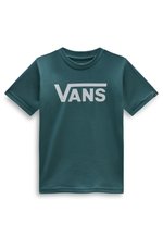Vans CLASSIC - T-Shirt print - north atlantic/schwarz - Zalando.ch