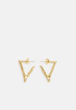 Jane Kønig DRIPPY TRIANGLE EARRING - Pendientes - gold-coloured/dorado ...