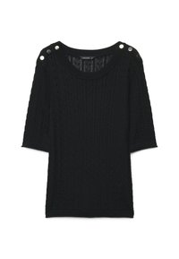 Calliope TINTA UNITA - T-Shirt basic - ultrablack/schwarz - Zalando