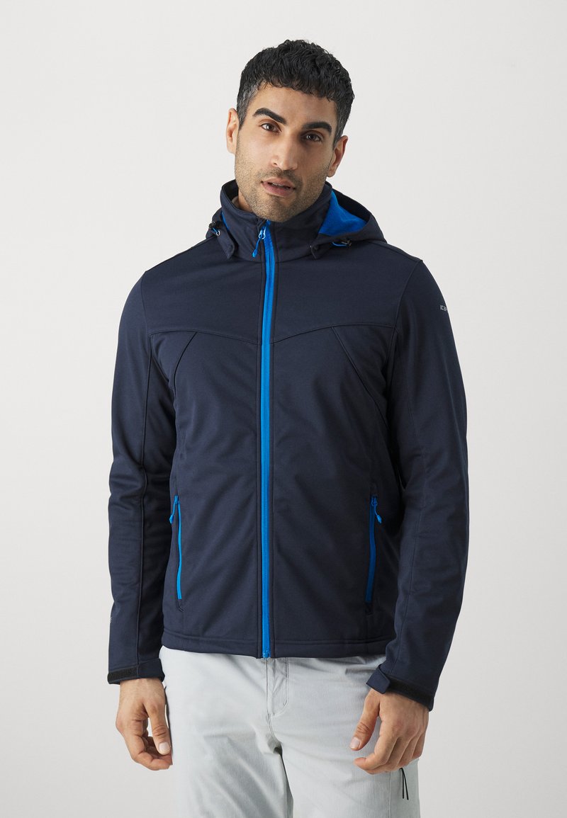 Icepeak BIGGS - Soft shell jacket - blue/dark blue - Zalando.ie
