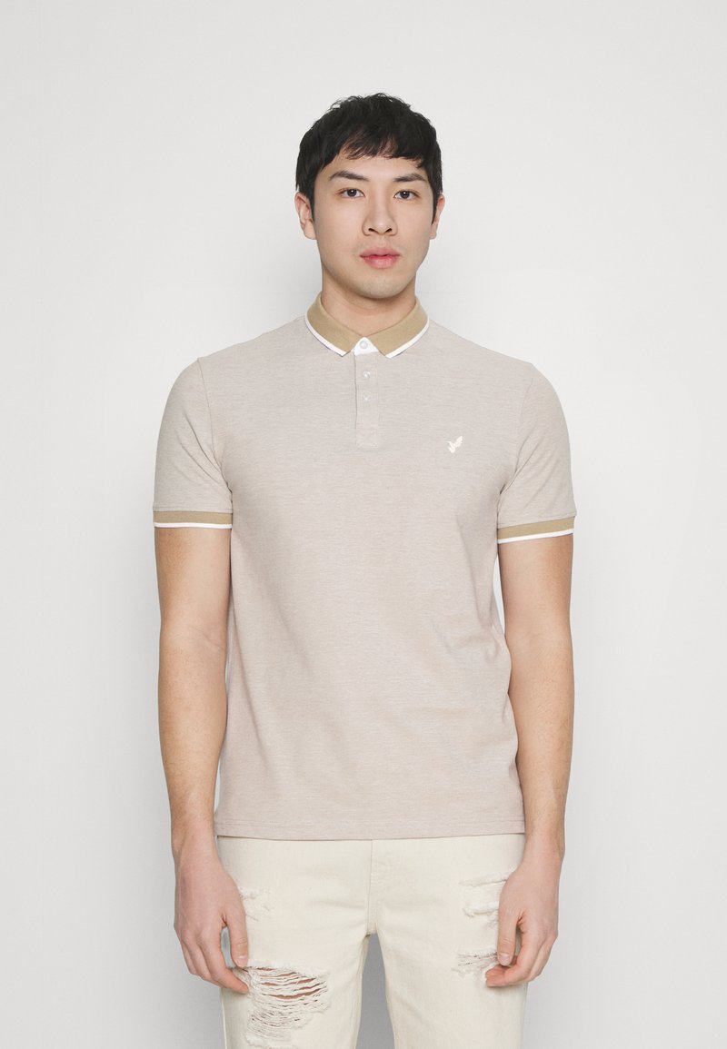 Pier One Polo shirt - beige - Zalando.co.uk