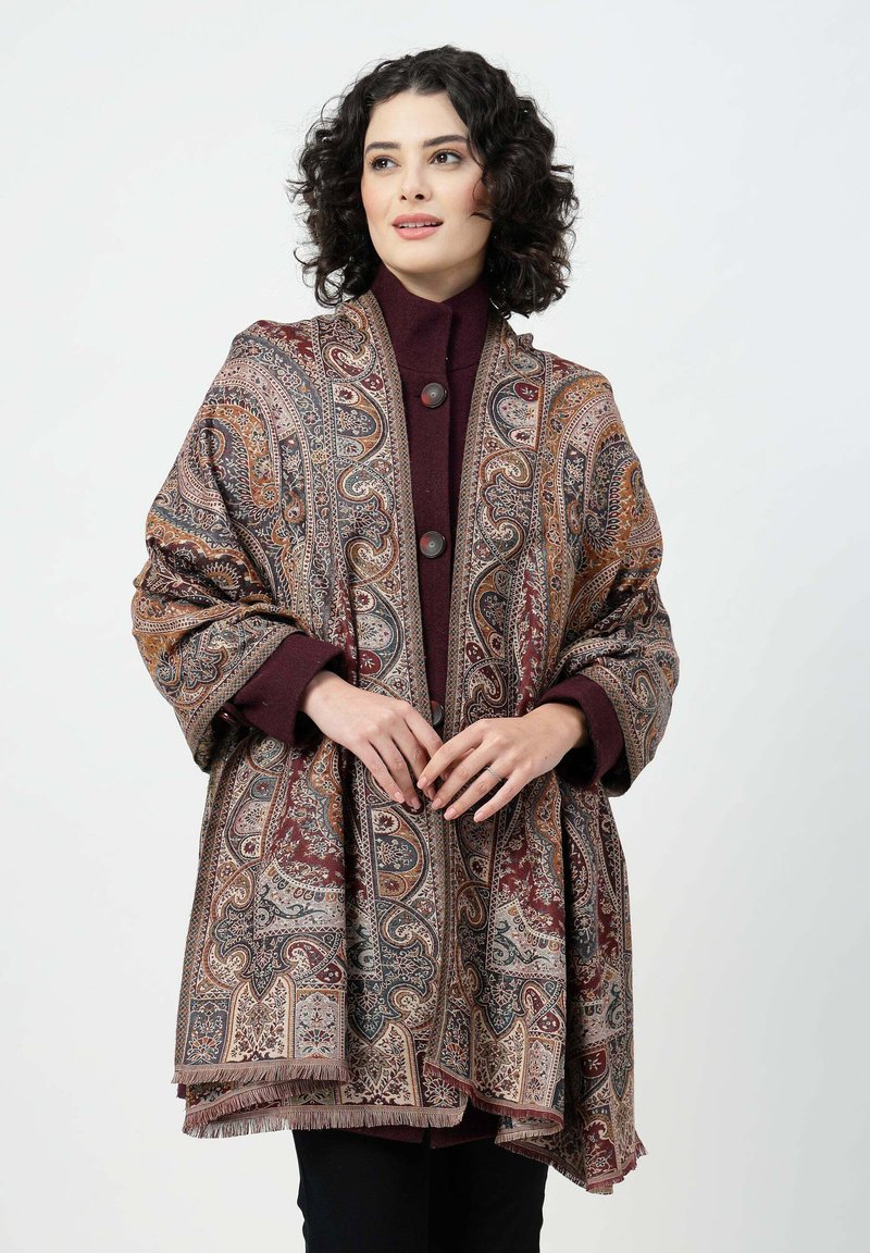 AVANT-GARDE PARIS KASHMIRI JAMAWAR - Scarf - brown - Zalando.ie
