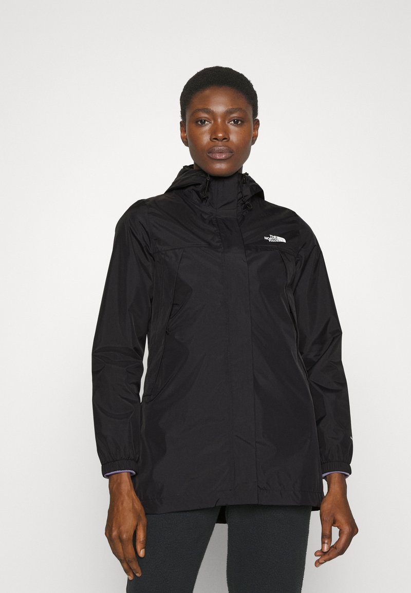 The North Face ANTORA - Hardshell jacket - black - Zalando.ie