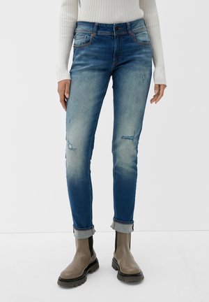 Triangle Flared Jeans - tiefblau/dark-blue denim - Zalando.ch