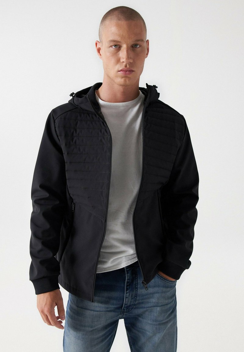 Salsa Jeans SCHUTZHÜTTEN REGULAR - Outdoor jacket - black - Zalando