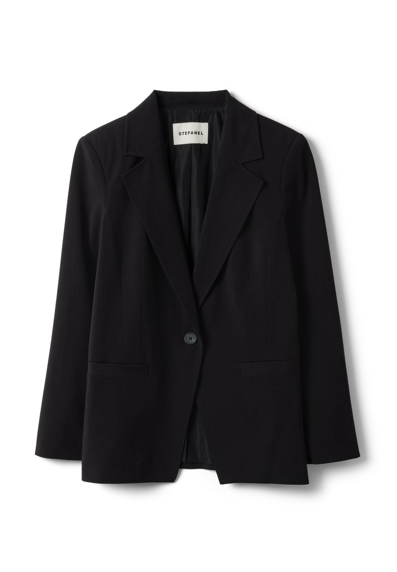 Stefanel ELEGANT REGULAR FIT - Blazer - gunmetal/grau - Zalando