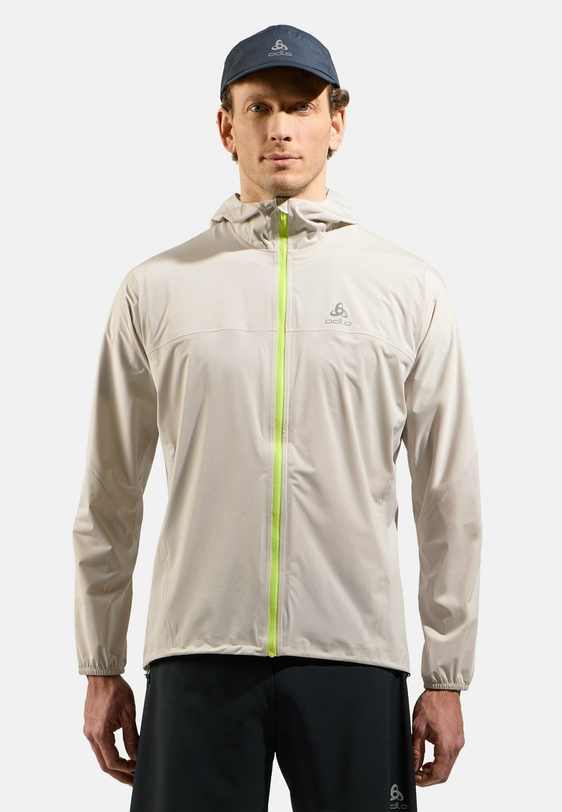 ODLO X-ALP PK - Regenjacke / wasserabweisende Jacke - silver cloud ...