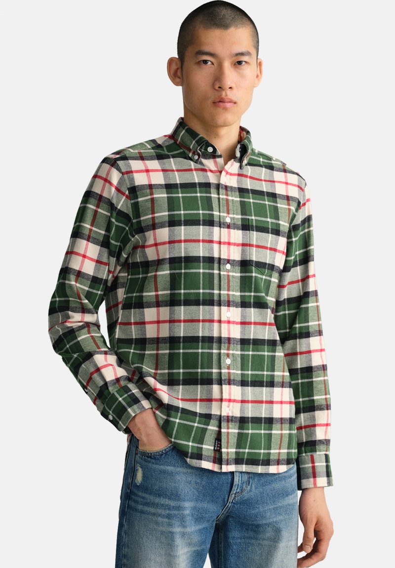 GANT REGULAR FIT - Chemise - forest green/vert - ZALANDO.CH