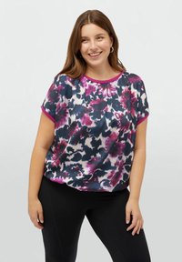 Fiorella Rubino Print T-shirt - fucsia/light pink - Zalando