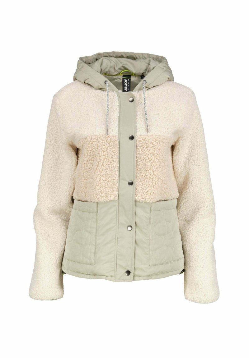 J&JOY Fleecejas - white/wit - Zalando.be