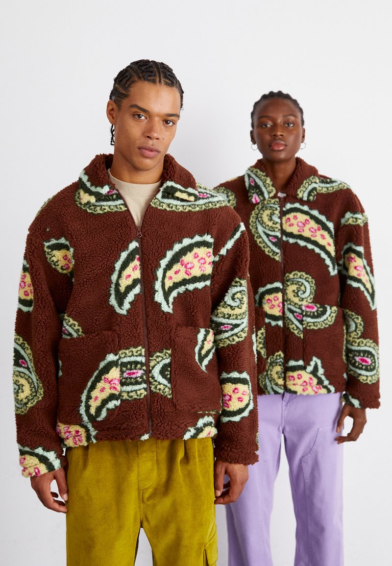 Obey Clothing PAISLEY JACKET UNISEX - Winterjacke - sepia/multi ...