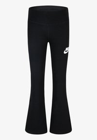 Nike Sportswear FLARE - Tracksuit bottoms - black - Zalando