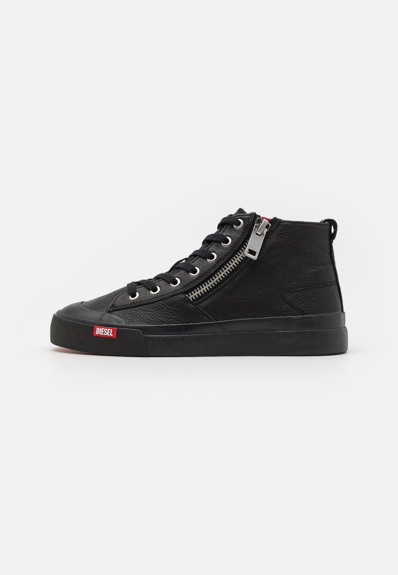Diesel S-ATHOS ZIP - High-top trainers - black - Zalando.ie