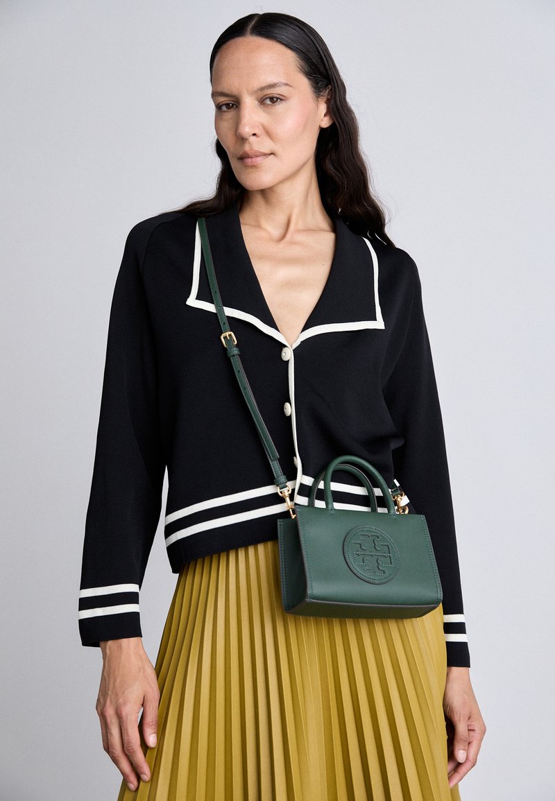Tory Burch ELLA BIO MINI TOTE - Handbag - basil/gold-coloured - Zalando