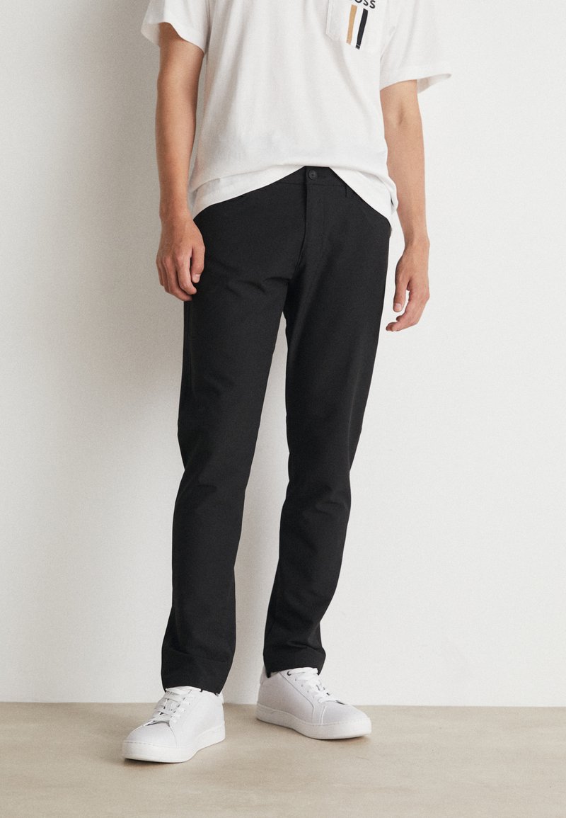 BOSS SLIM - Stoffhose - black/schwarz - Zalando.ch