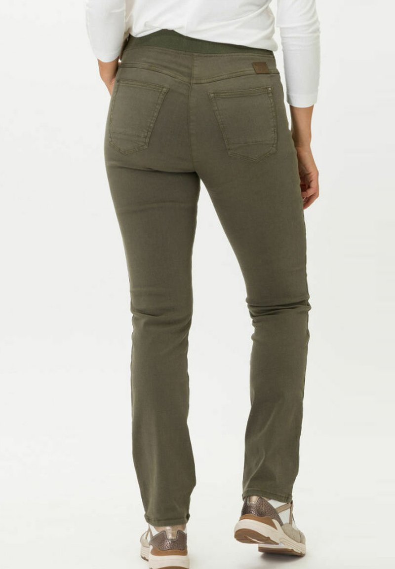 BRAX STYLE PAMINA - Stoffhose - olive/oliv - Zalando.ch