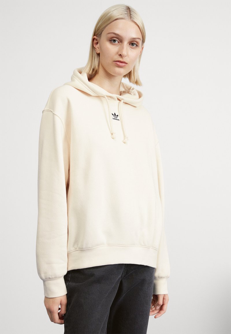 adidas Originals ADICOLOR ESSENTIALS - Sweater - white/crème - Zalando.nl