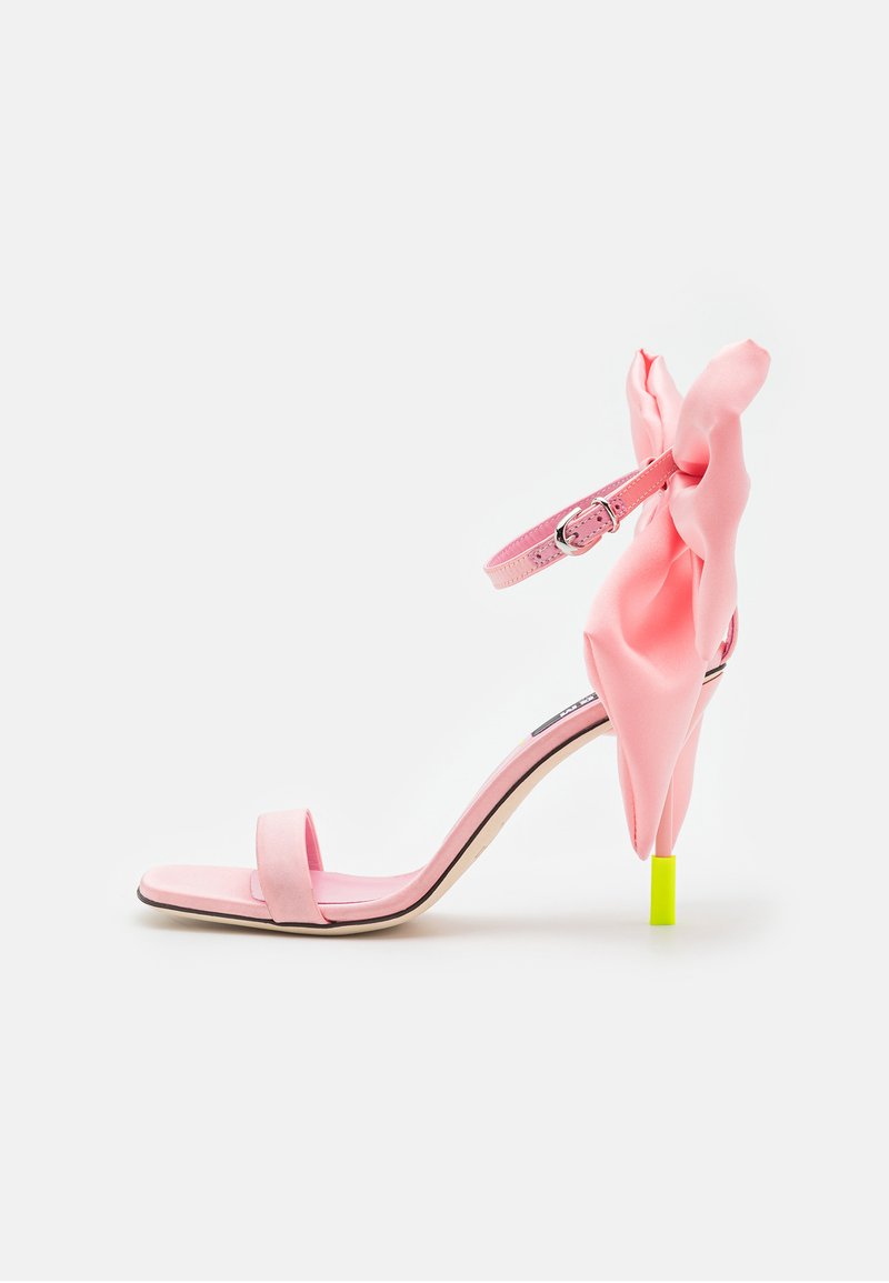 MSGM High heeled sandals - pink/neon pink - Zalando