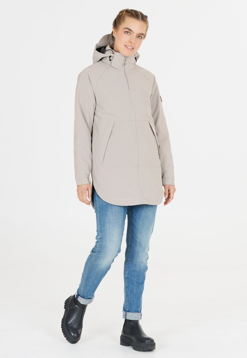 Weather Report Waterproof jacket - drizzle/beige - Zalando.de