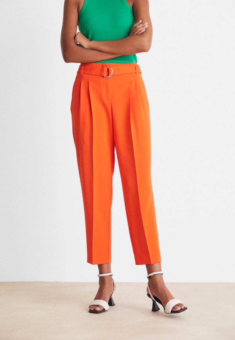 BOSS TAPIAH - Stoffhose - bright orange/orange - Zalando.de