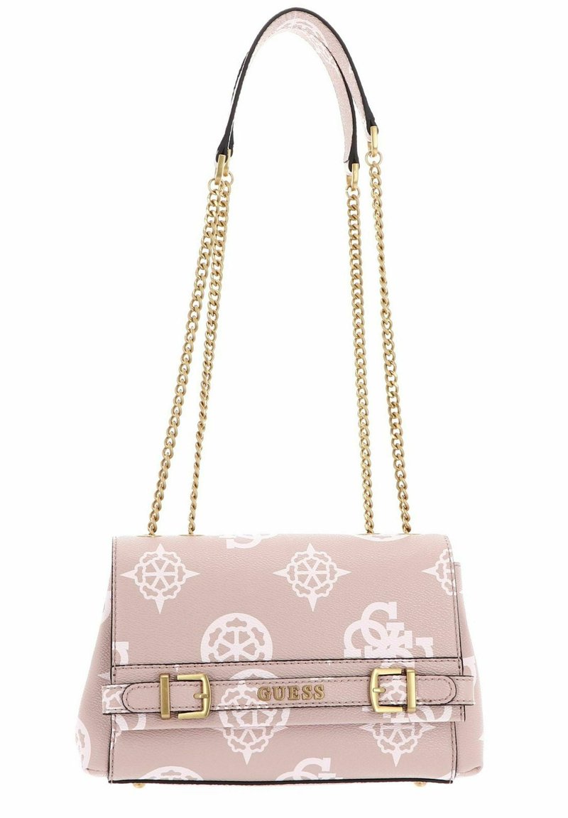 Guess SESTRI CONVERTIBLE - Bandolera - rosewood logo/rosa - Zalando.es