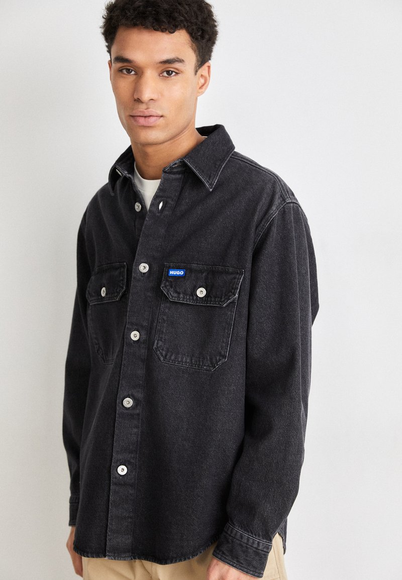 HUGO EBOLT - Hemd - dark grey/dunkelgrau - Zalando.ch
