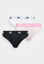 adidas Sportswear THONG 3 PACK - String - white/black/pink/grau ...