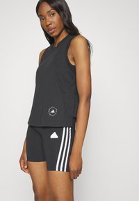 adidas by Stella McCartney ASMC LOGO TK - Top - black/schwarz - Zalando.at