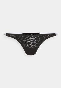 Calvin Klein Underwear DIPPED STRING - String - black/zwart - Zalando.nl