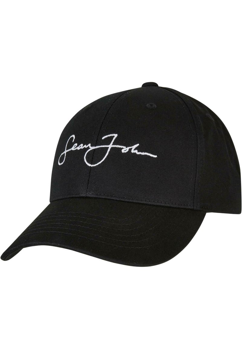 Sean John SCRIPT LOGO - Cap - black white/schwarz - Zalando.ch