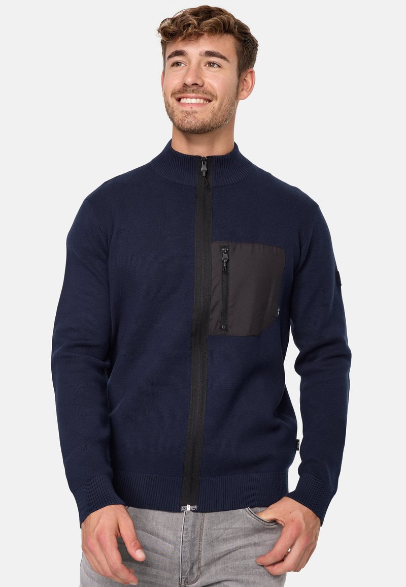 INDICODE JEANS MANUEL - Strickjacke - navy/dunkelblau - Zalando.ch