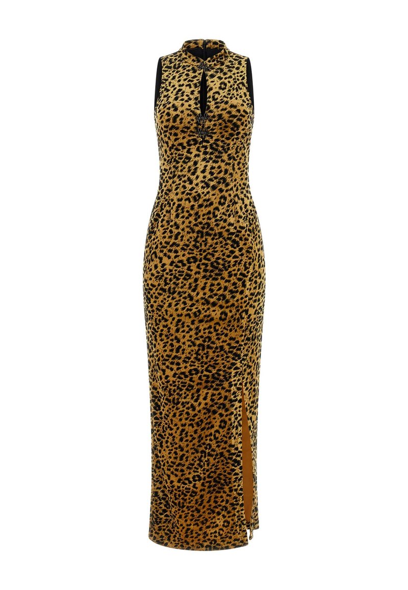 Guess AVA - Cocktail dress / Party dress - animalprint braun/brown ...
