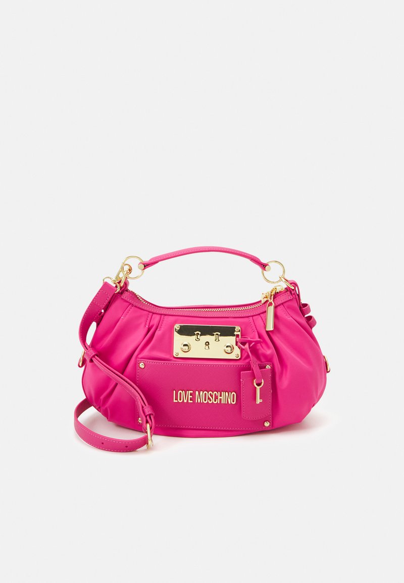 Love Moschino TIMELESS SMALL SHOULDER BAG - Trousse de toilette - pink ...