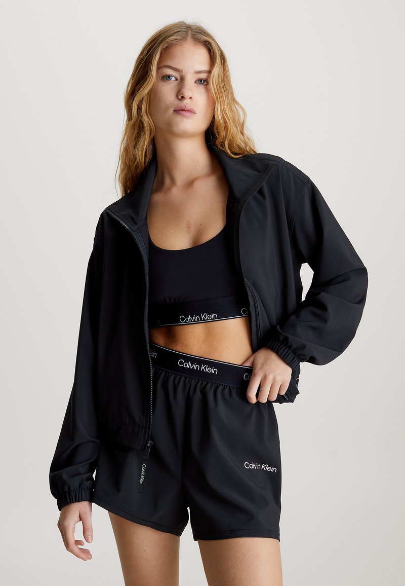 Calvin Klein Performance CALVIN KLEIN PERFORMANCE CROPPED ZIP UP JACKET ...