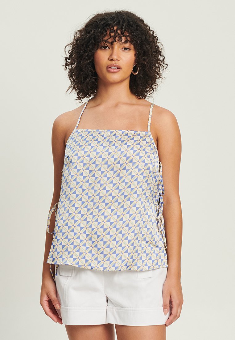 CALLI LOLA CAMI - Top - azure geo/blue - Zalando.ie