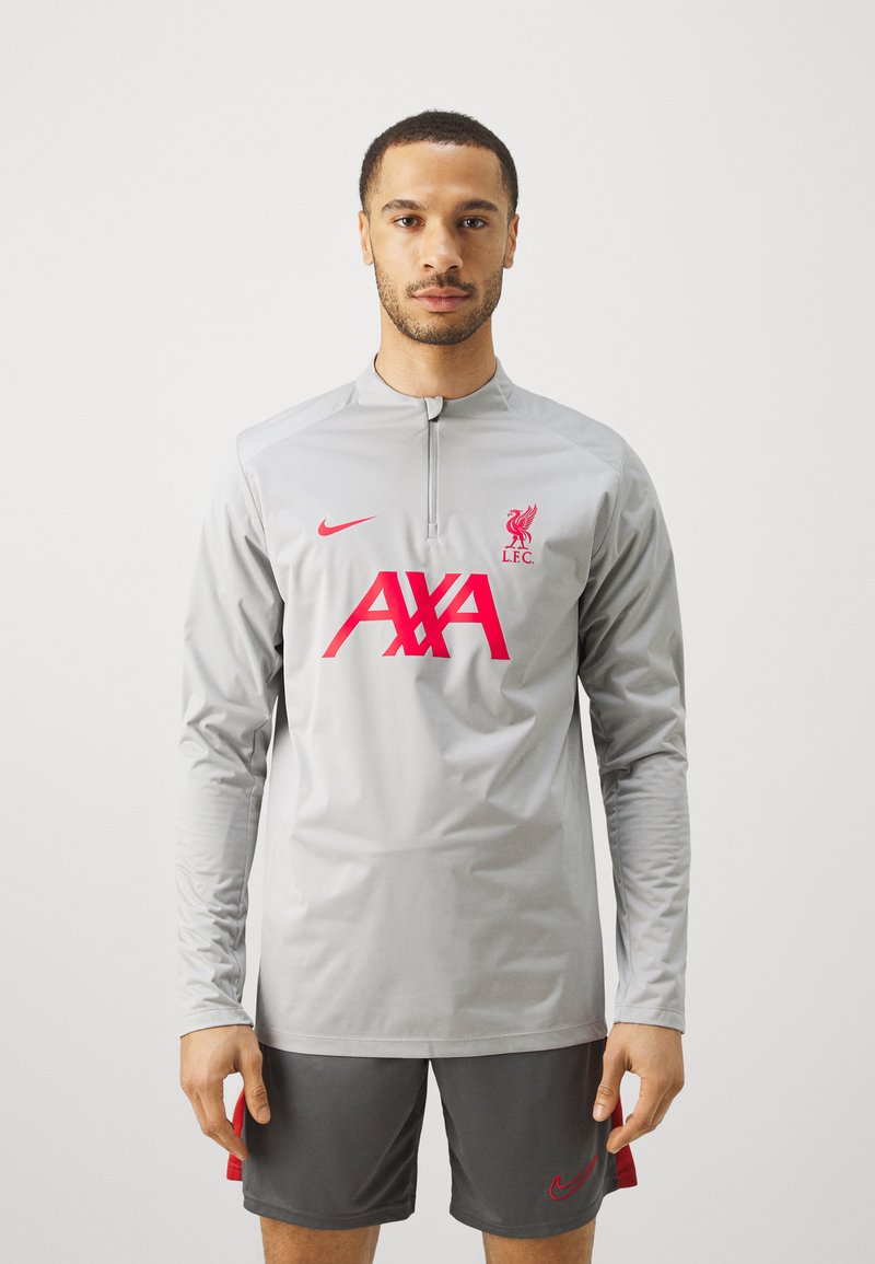 Nike Performance LFC - Long sleeved top - light smoke grey/chrome ...