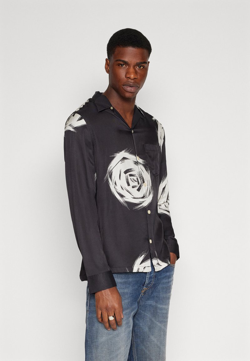 AllSaints ROSE GALAXY SHIRT - Shirt - jet black/black - Zalando.ie