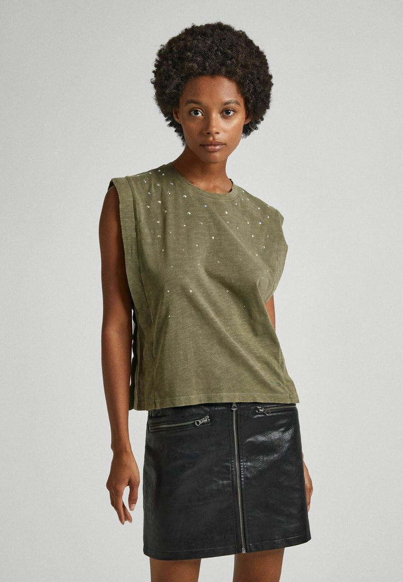 Pepe Jeans HEA - Top - olivine green/oliv - Zalando.ch